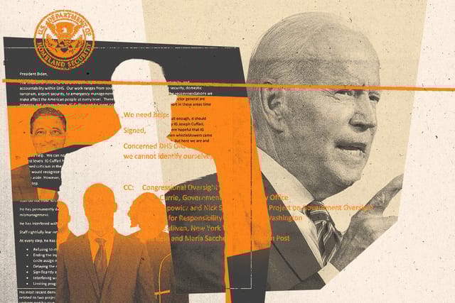 DHS Watchdog Staff Call on Biden to Fire Inspector General Cuffari ...