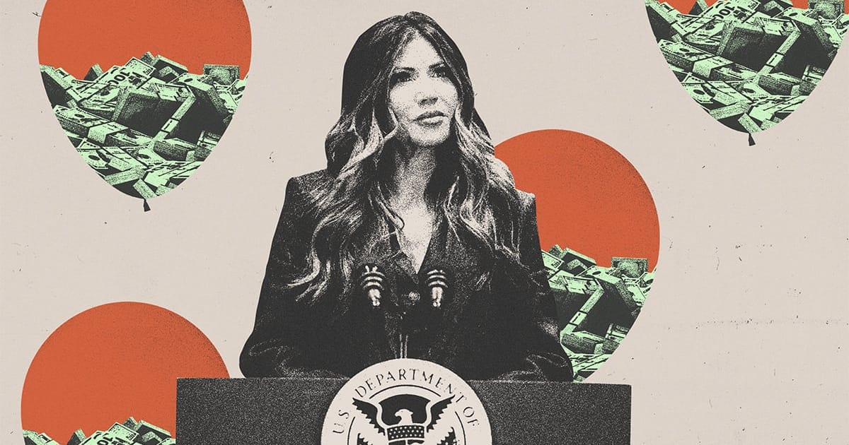 $99,999 DHS Contracts Balloon Under Kristi Noem’s Directive | Project ...