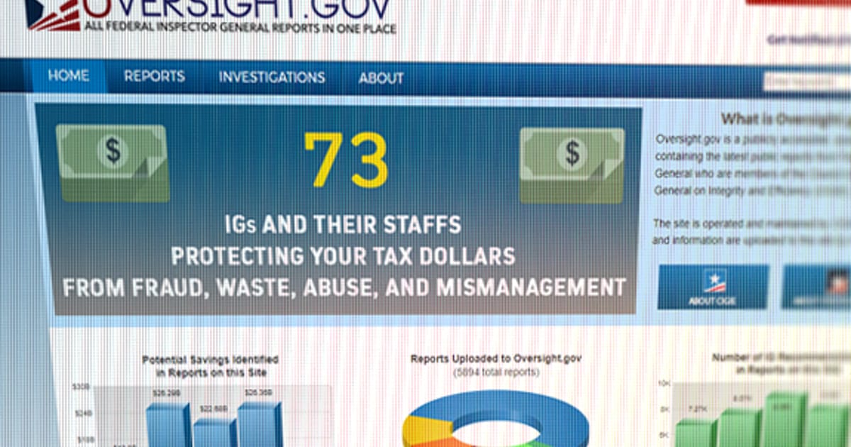 Inspectors General Community Launches Oversight.gov | Project On ...