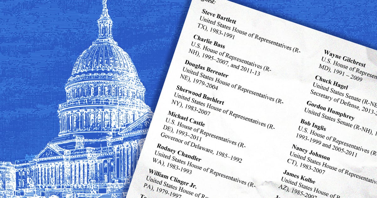 36 Former GOP Lawmakers: Honor Your Oath and Protect the Constitution ...