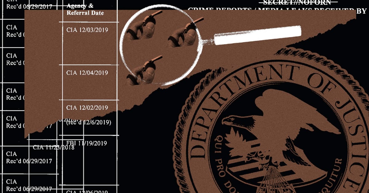 CIA Drove Spike in Media Leak Investigation Requests Under Trump ...