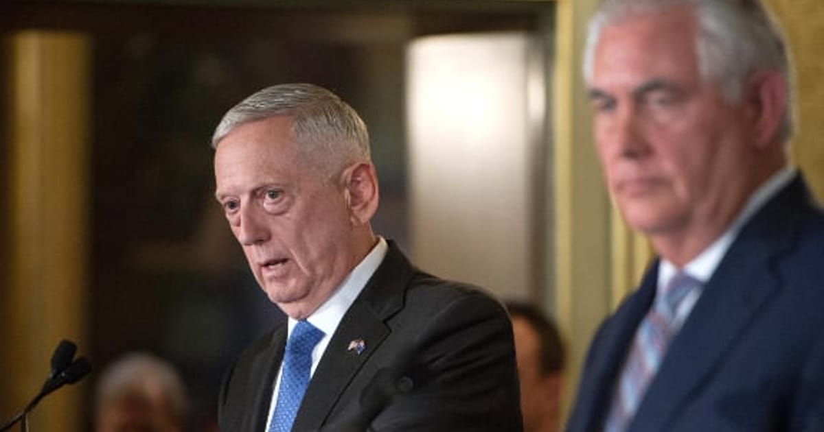 Jim Mattis Just Got a Lot Lonelier | Project On Government Oversight