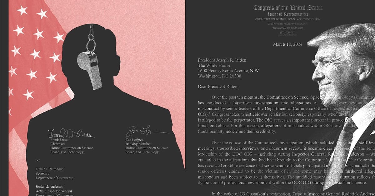 Removed Acting Commerce IG Returns in Wake of Trump’s IG Purge | Project On Government Oversight